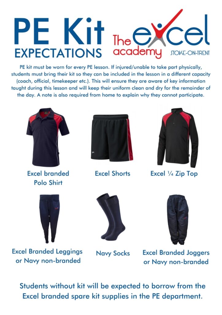Our Uniform – The Excel Academy | Stoke-on-Trent | Part of the Alpha ...